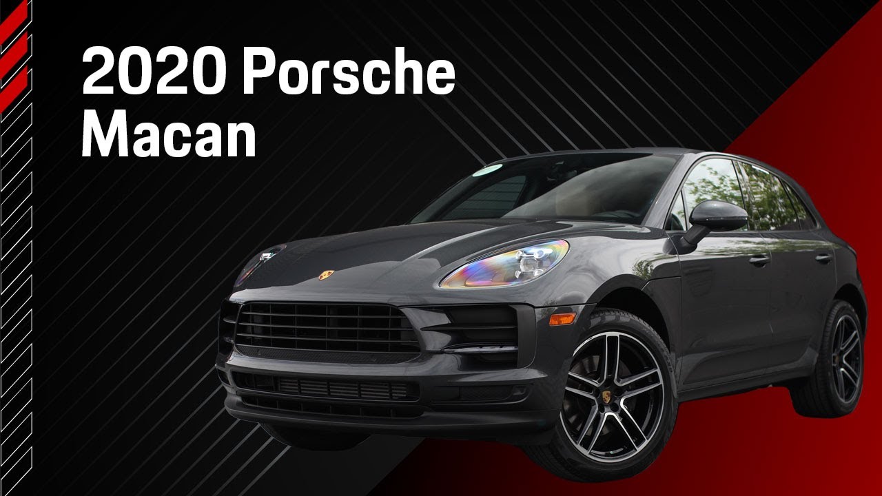 2020 Porsche Macan: Volcano Grey Metallic (Walk Around) - YouTube