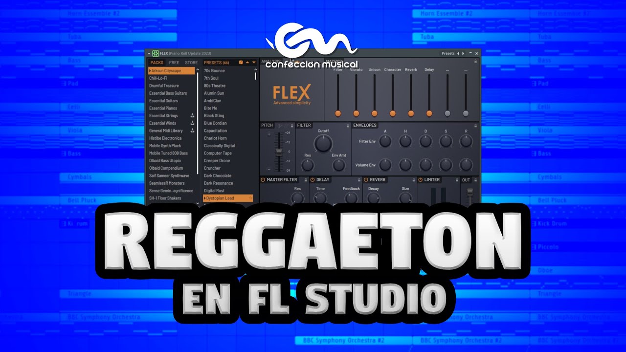 Como Hacer un Beat de Reggaeton en FL Studio 21 - Usando Solo FLEX ...