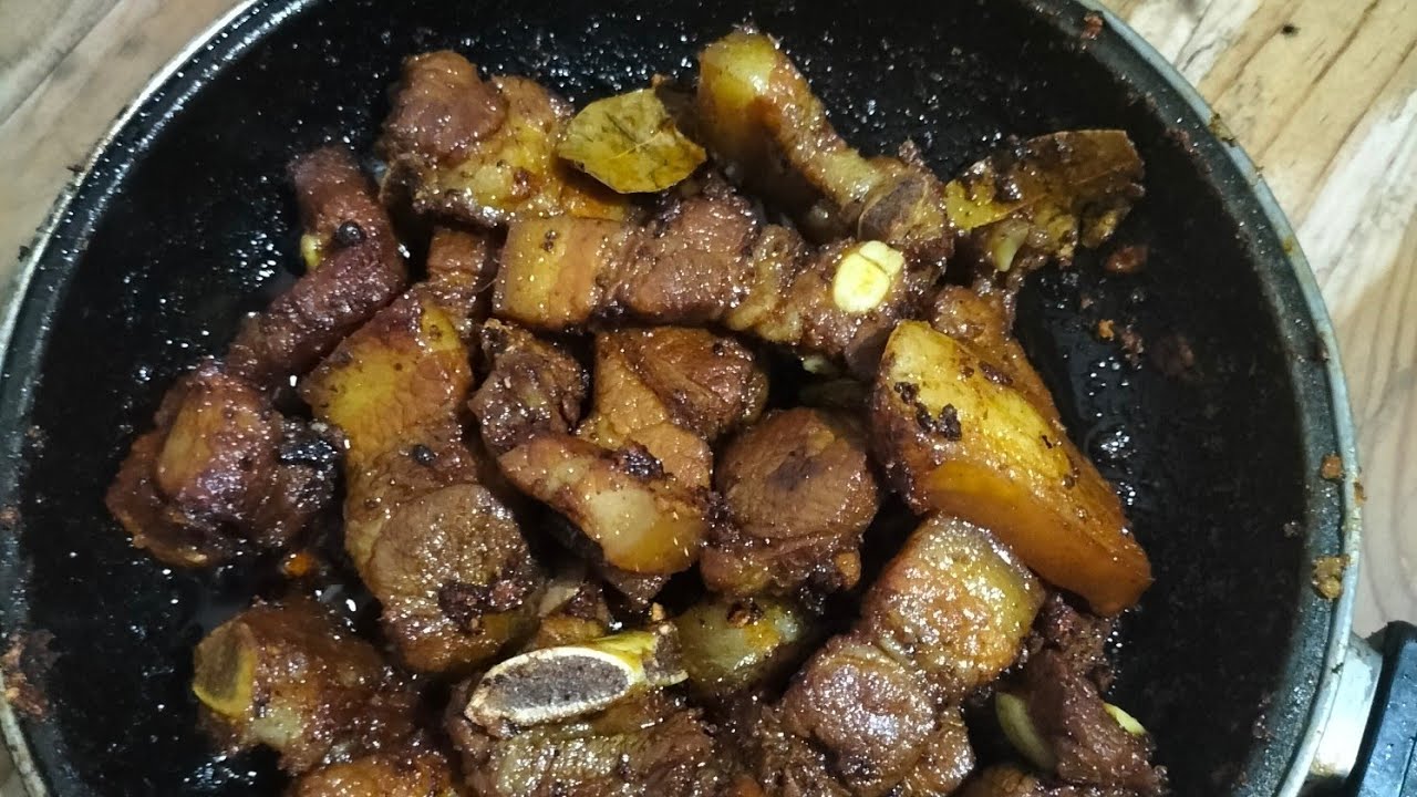 Adobong liempo ulam sa hapunan/ala baybay😋😉 - YouTube