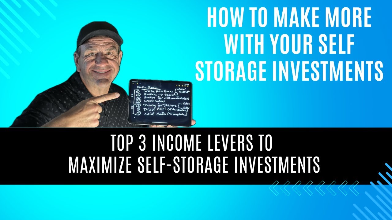 Top 3 Income Levers to Maximize Self-Storage Investments 🚀🏢 - YouTube