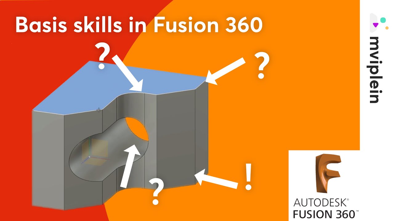 Fusion 360 - Basis tools en technieken - YouTube