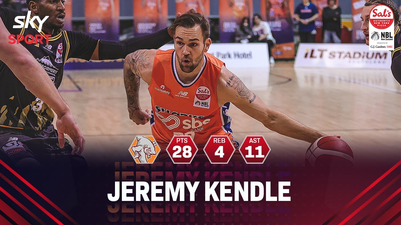 Jeremy Kendle 28 PTS, 11 AST vs. Taranaki Airs - YouTube
