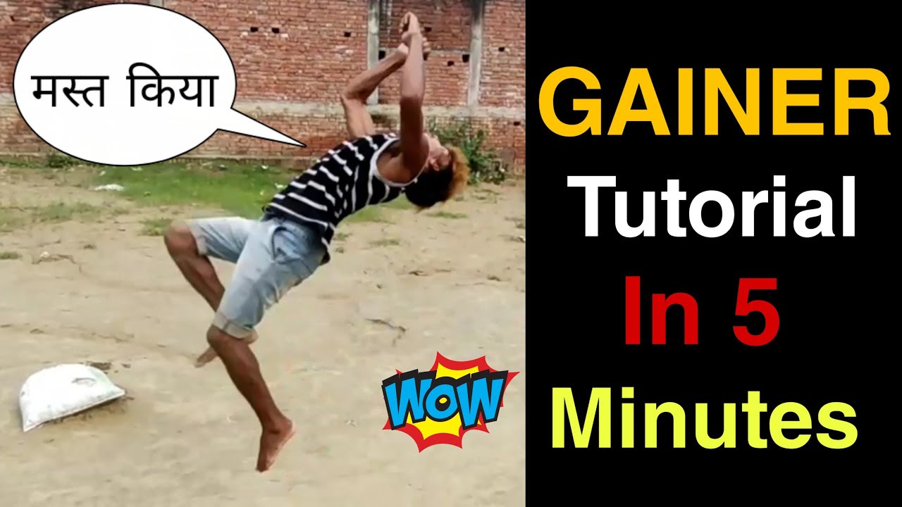 Learn How To Gainer Tutorial || Monu Flipper || How to a gainer 2020 - YouTube