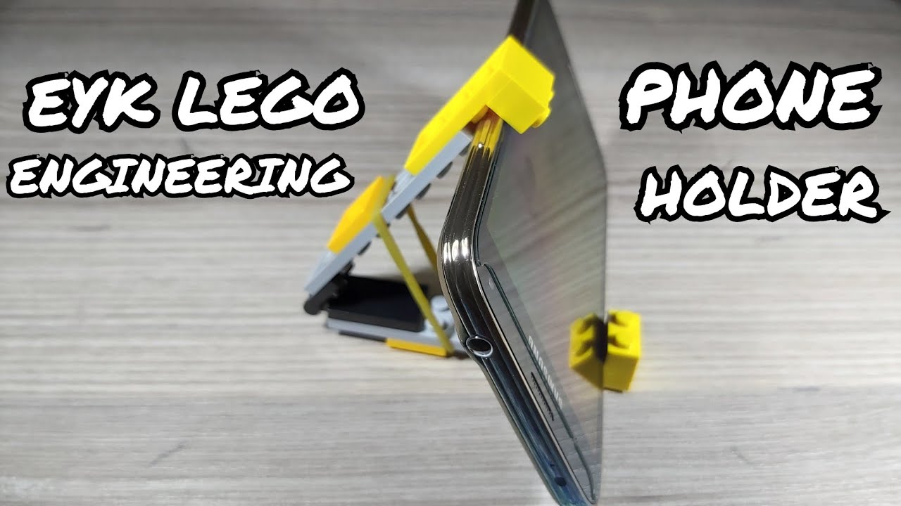 LEGO - Lego Phone Holder Making - Easy MOC "How To" - YouTube