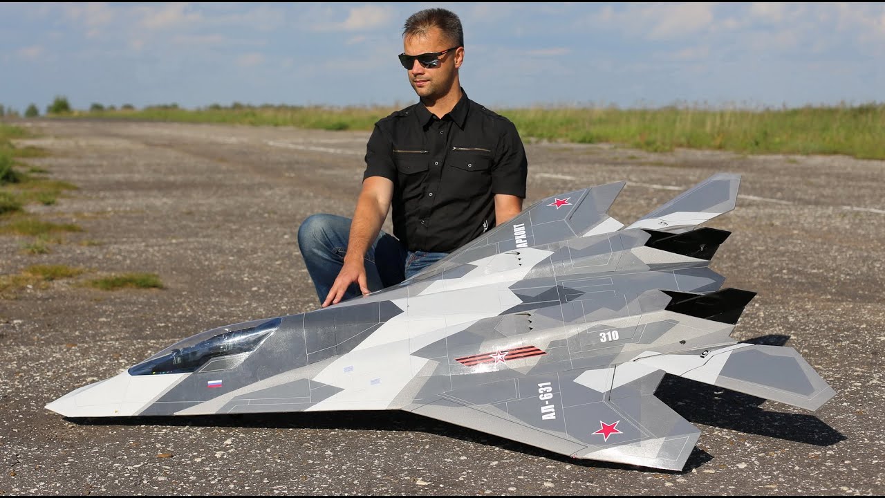 Russian NGAD concept/RC model AL-631 "Archont" - YouTube