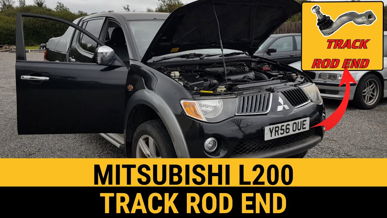 Mitsubishi L200 track rod end removal installation 4d56 Warrior ...