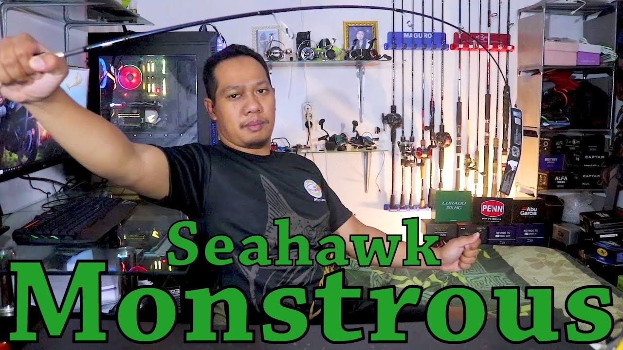 Joran Light Jigging Premium Solid Carbon dari Seahawk | Seahawk ...