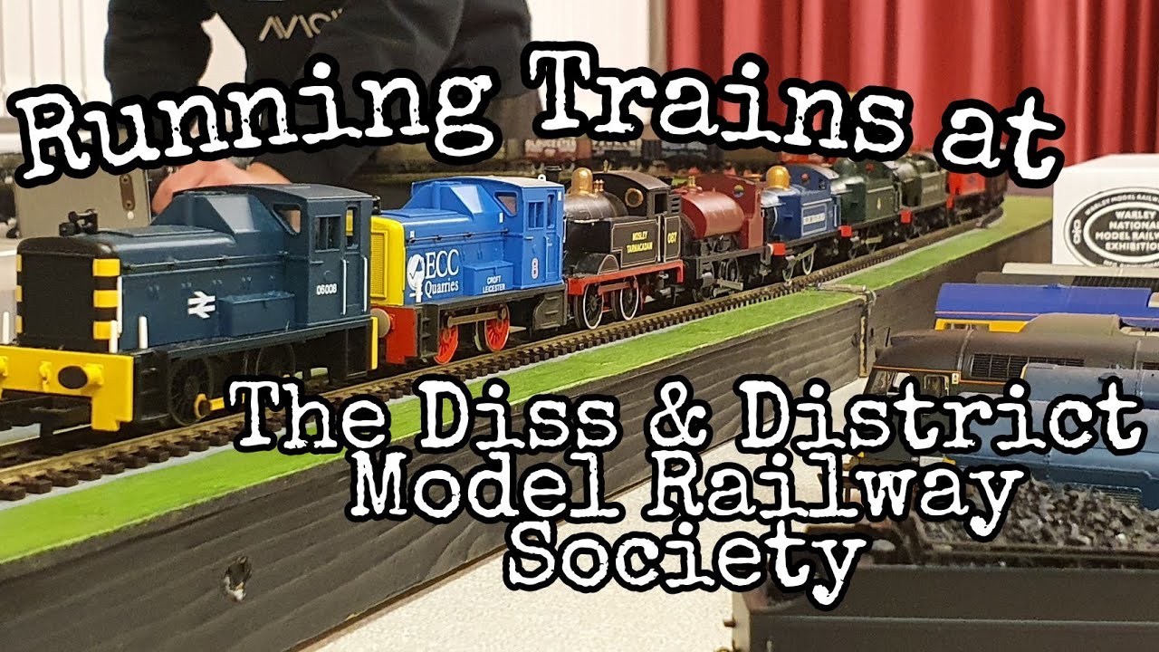 Running Trains at the Diss & District Model Railway Society - YouTube