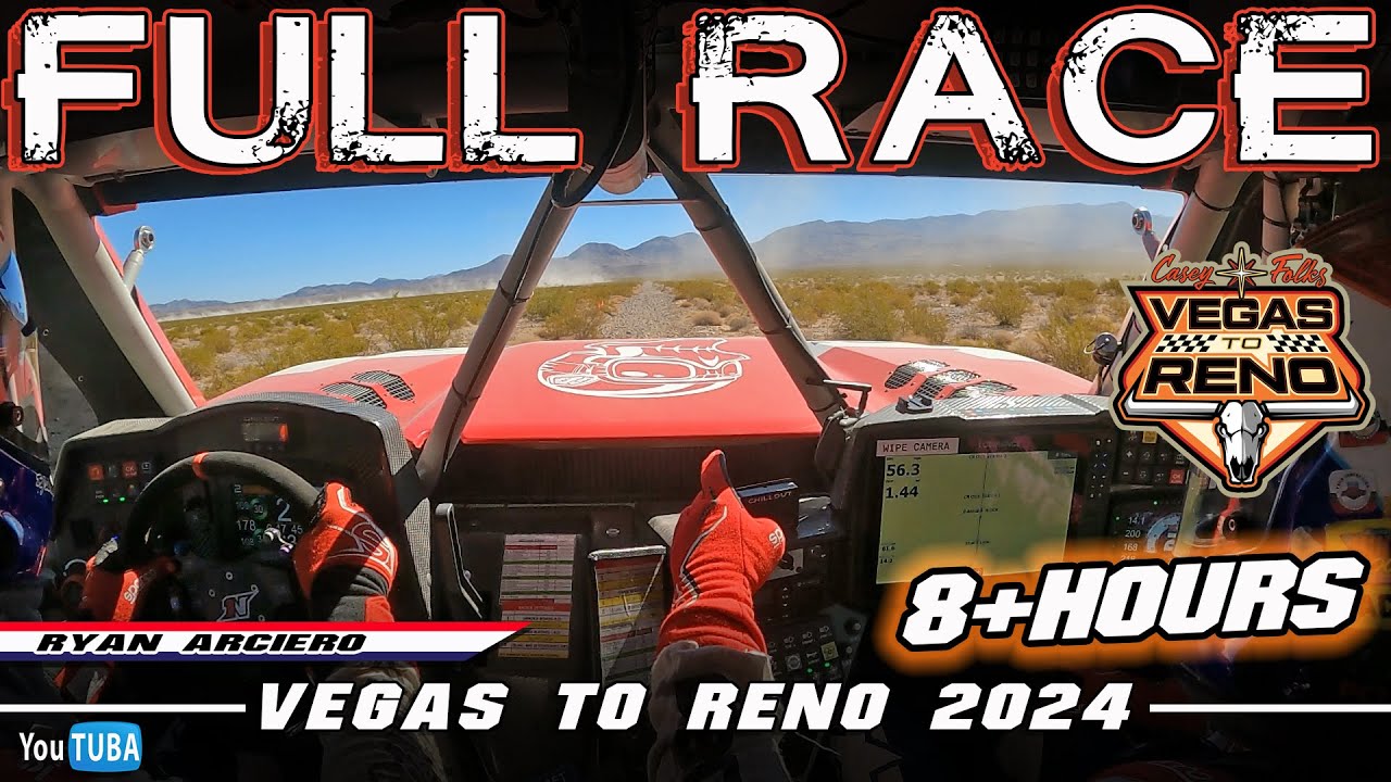 FULL RACE || Vegas to Reno 2024 || TT#32 Ryan Arciero - YouTube