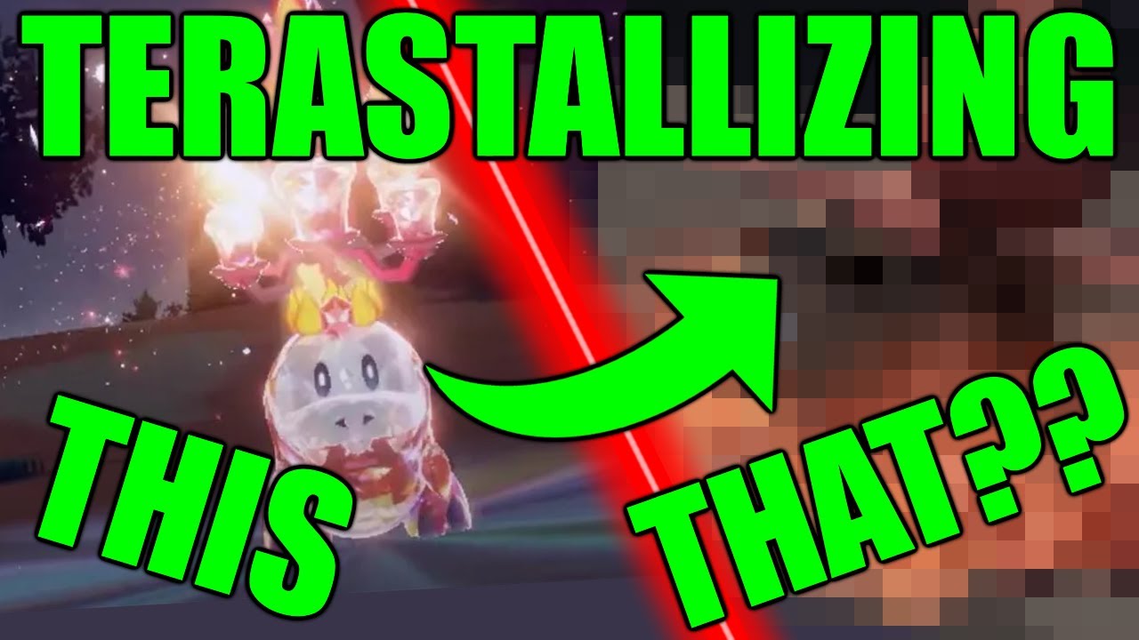 I Remade TERASTALLIZING from POKEMON SCARLET & VIOLET... BUT BETTER ...