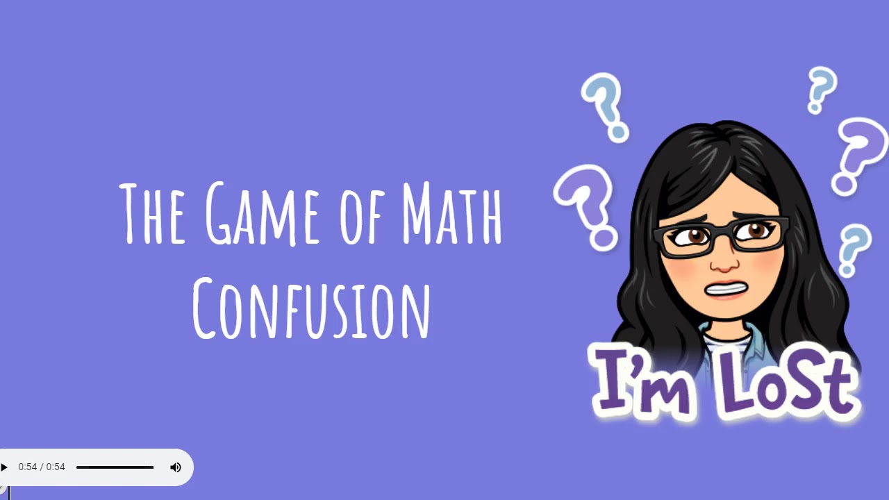The Game of Math Confusion - YouTube