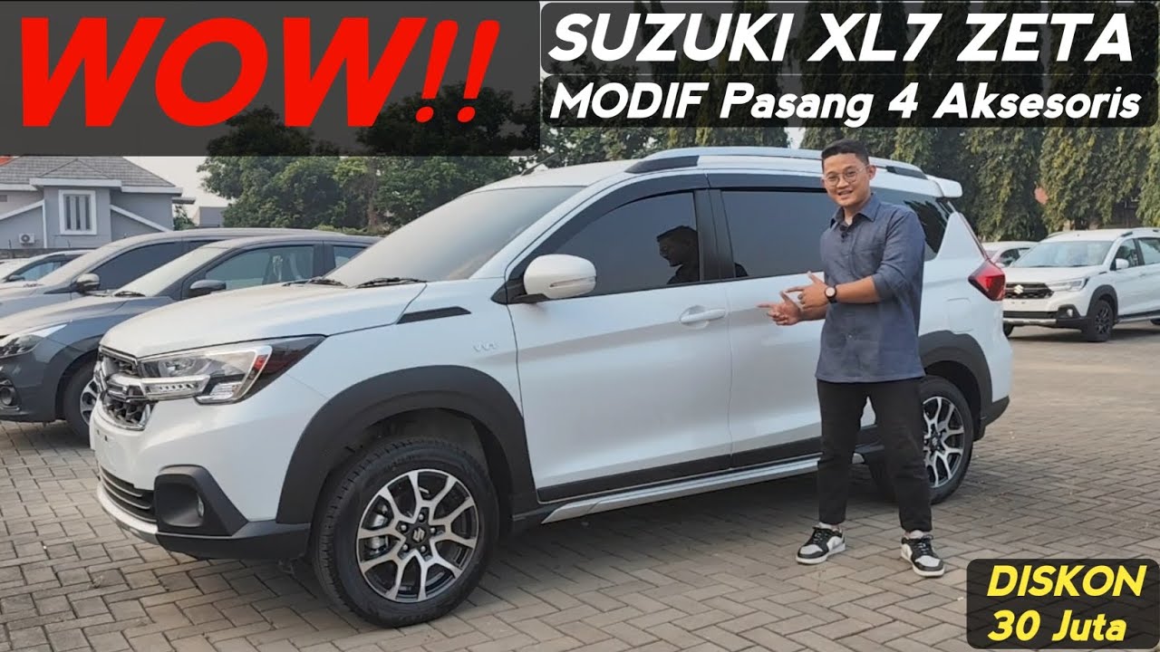 Modif SUZUKI XL7 ZETA AT 2024 (Matic) Warna Putih || Makin Kece - YouTube