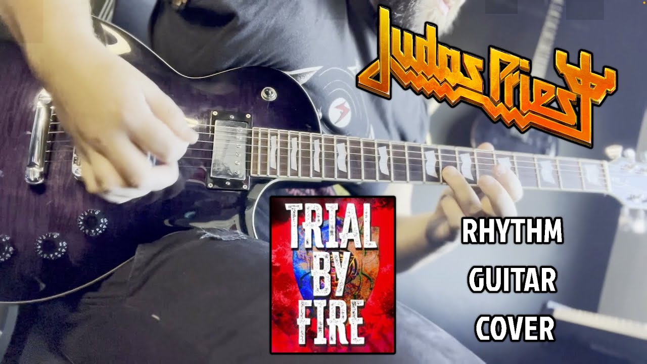 Luke Appleton | Judas Priest NEW SONG | Trial By Fire | Rhythm Guitar Cover - YouTube