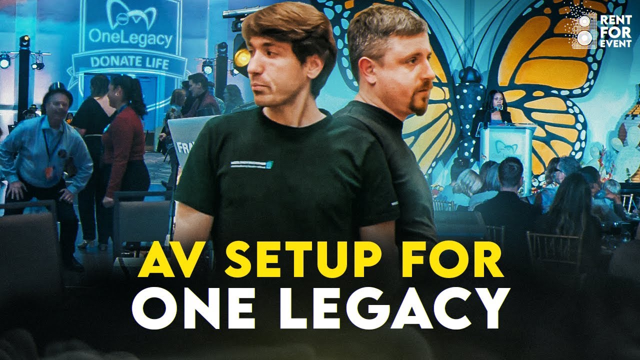 4 Day Event Preparation | AV Setup for One Legacy - YouTube