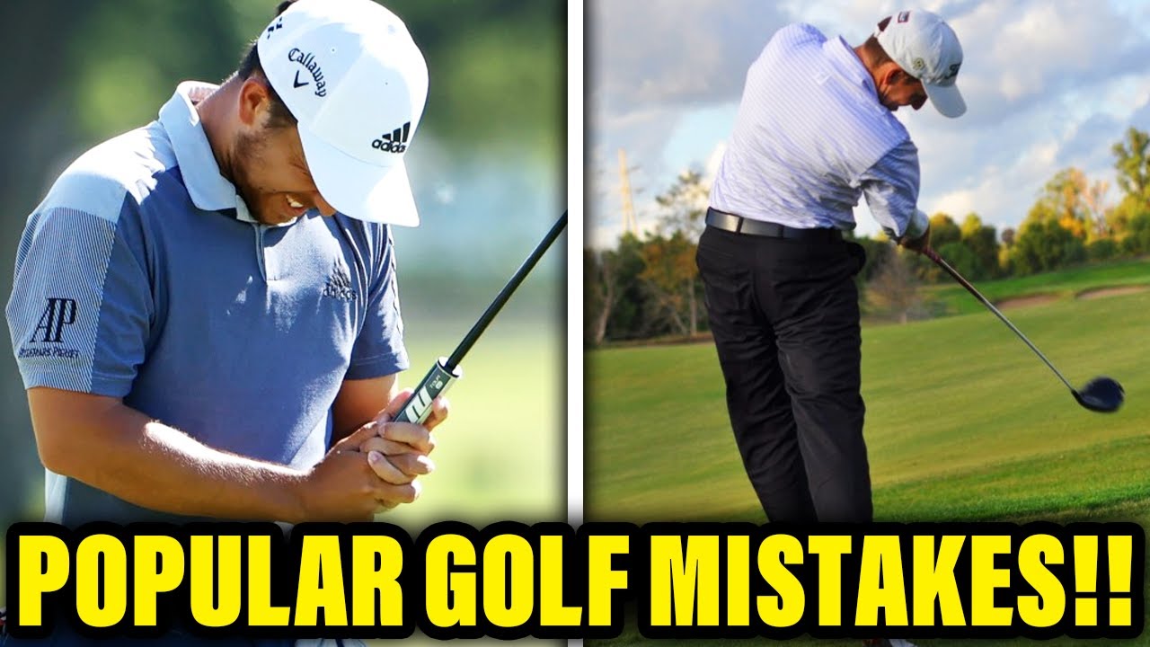 Most Popular Golf Mistakes - YouTube