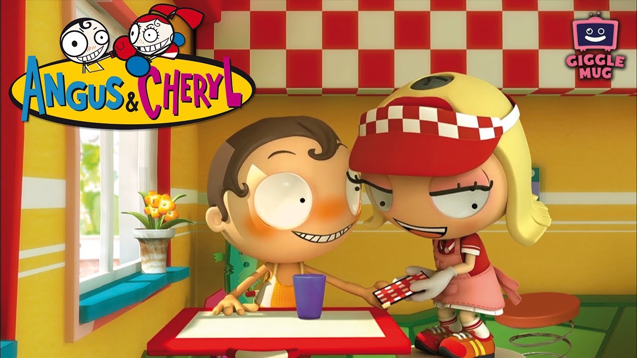 Falling In Love | Angus and Cheryl (2-Minute Comedy Cartoon for Kids ...