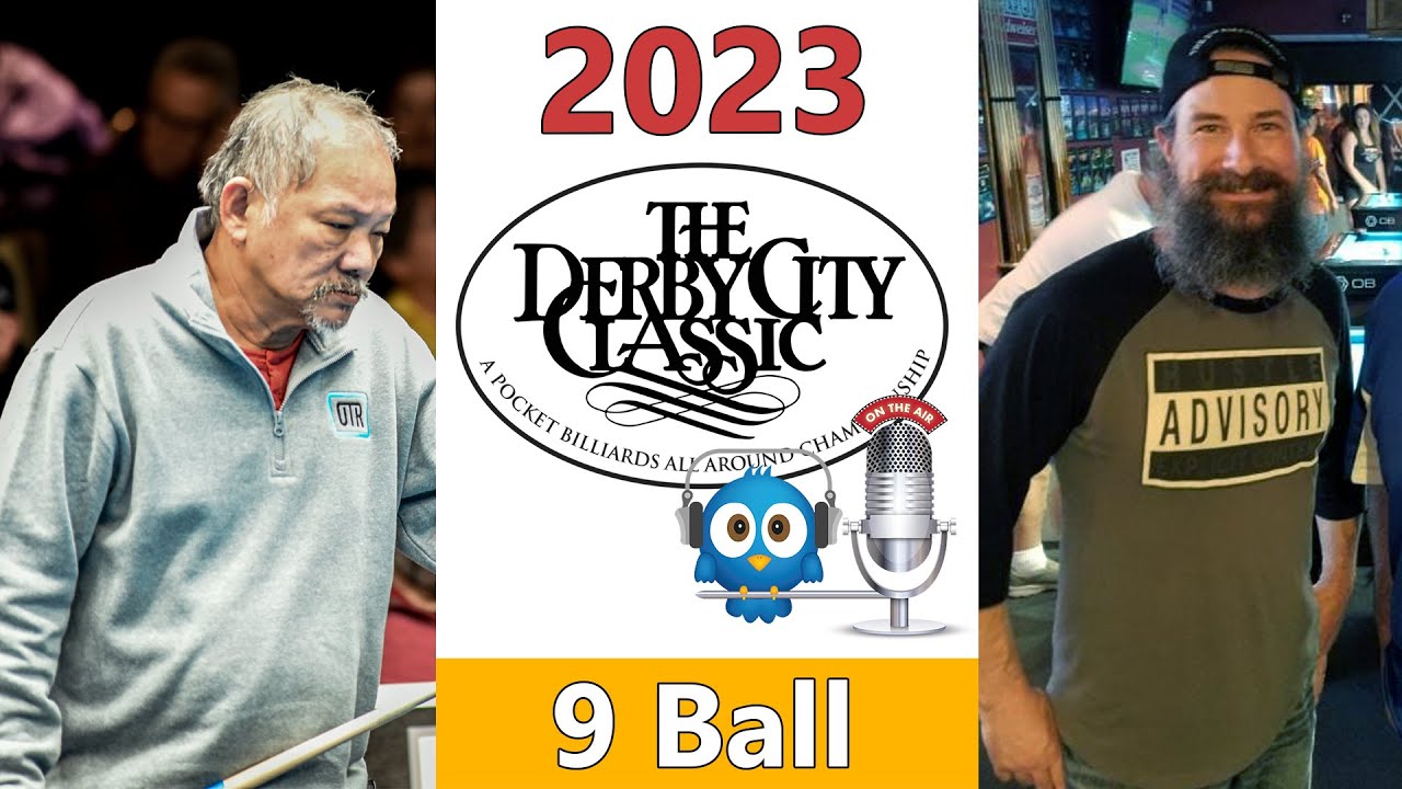 Efren Reyes vs Justin Volk - 9 Ball - 2023 Derby City Classic rd 4 ...