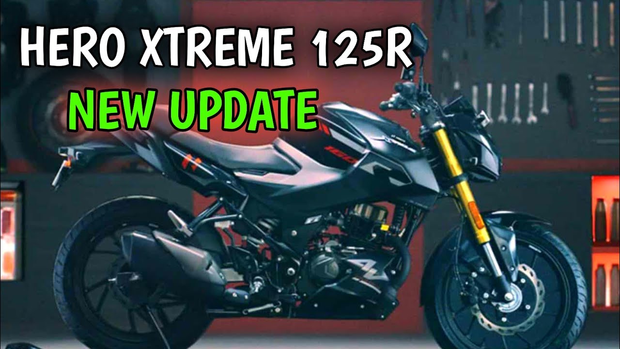 HERO XTREME 125R NEW UPDATE 🤔ll #bike #hero - YouTube