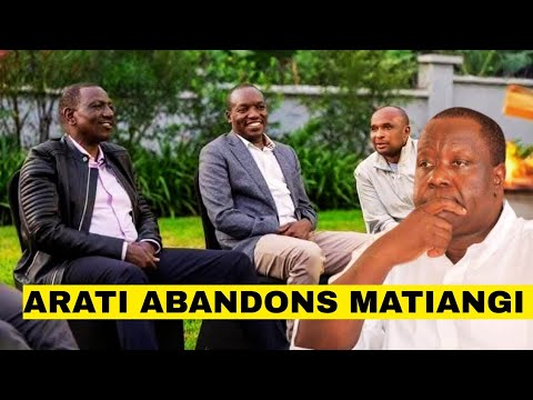 PANIC AT MATIANGI CAMP!!!SIMBA ARATI JOINS RUTO!!!SECRET MEETING ...