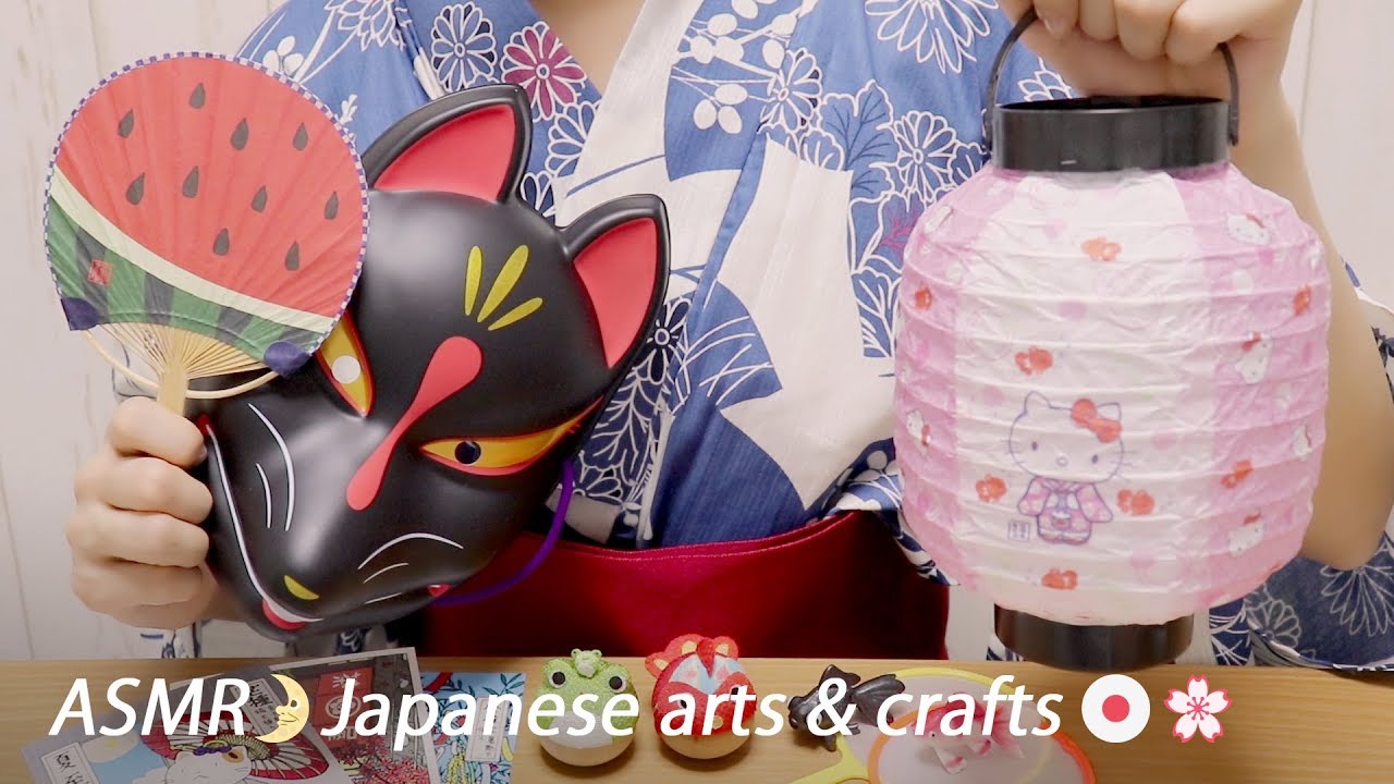 [Japanese ASMR] Japanese arts & crafts / 1 Hour ASMR Sounds ...