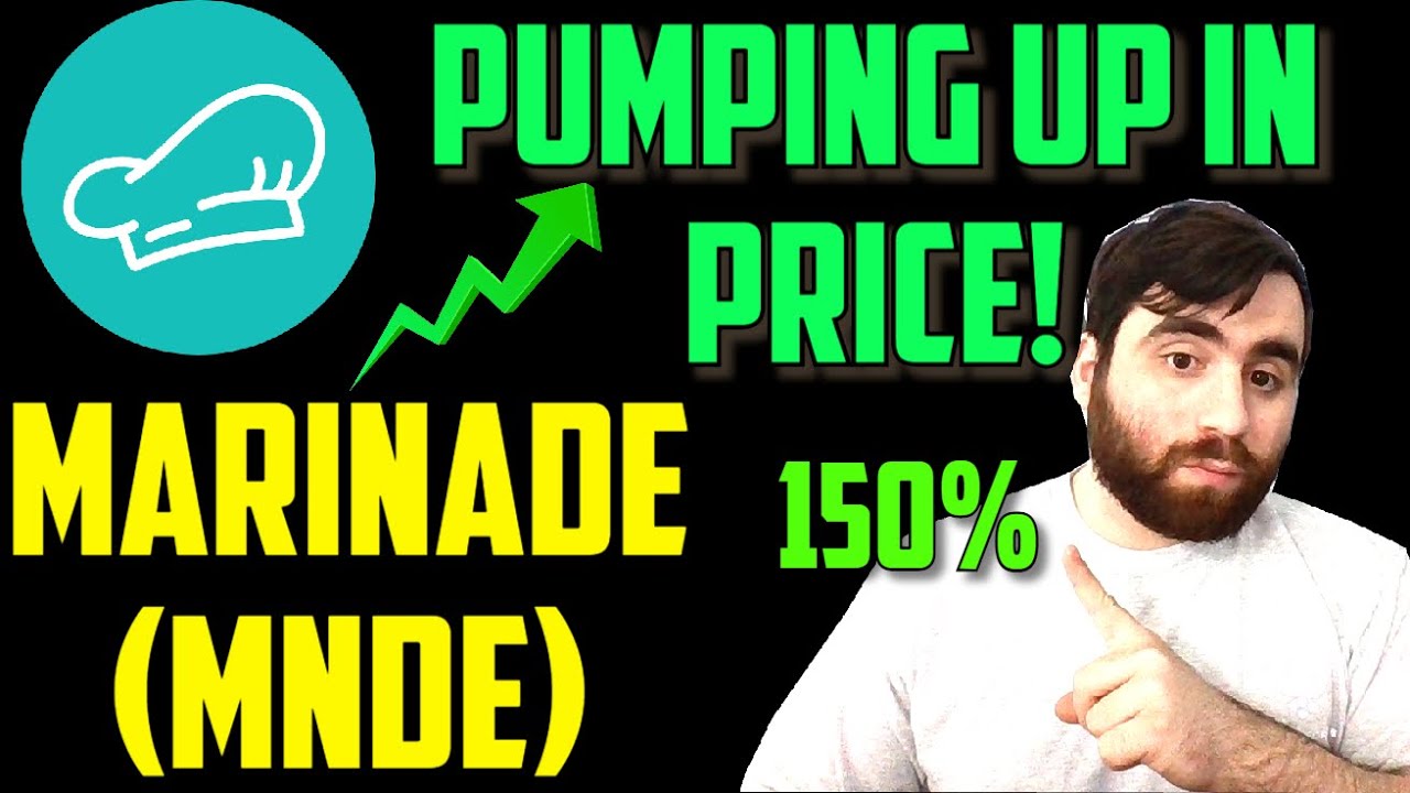 Marinade (MNDE) IS PUMPING UP IN PRICE! currently exploding in price ...