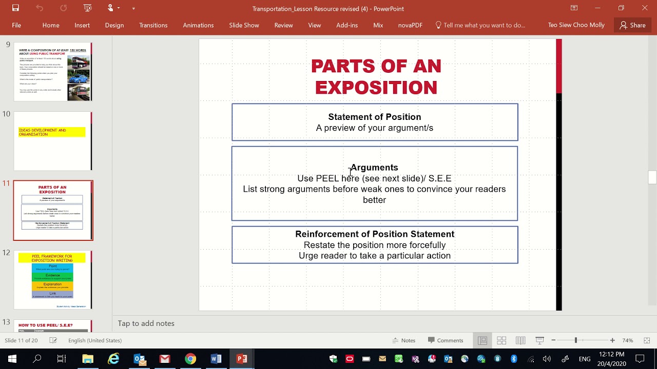 Draft 1 Composition - Part 3 - YouTube
