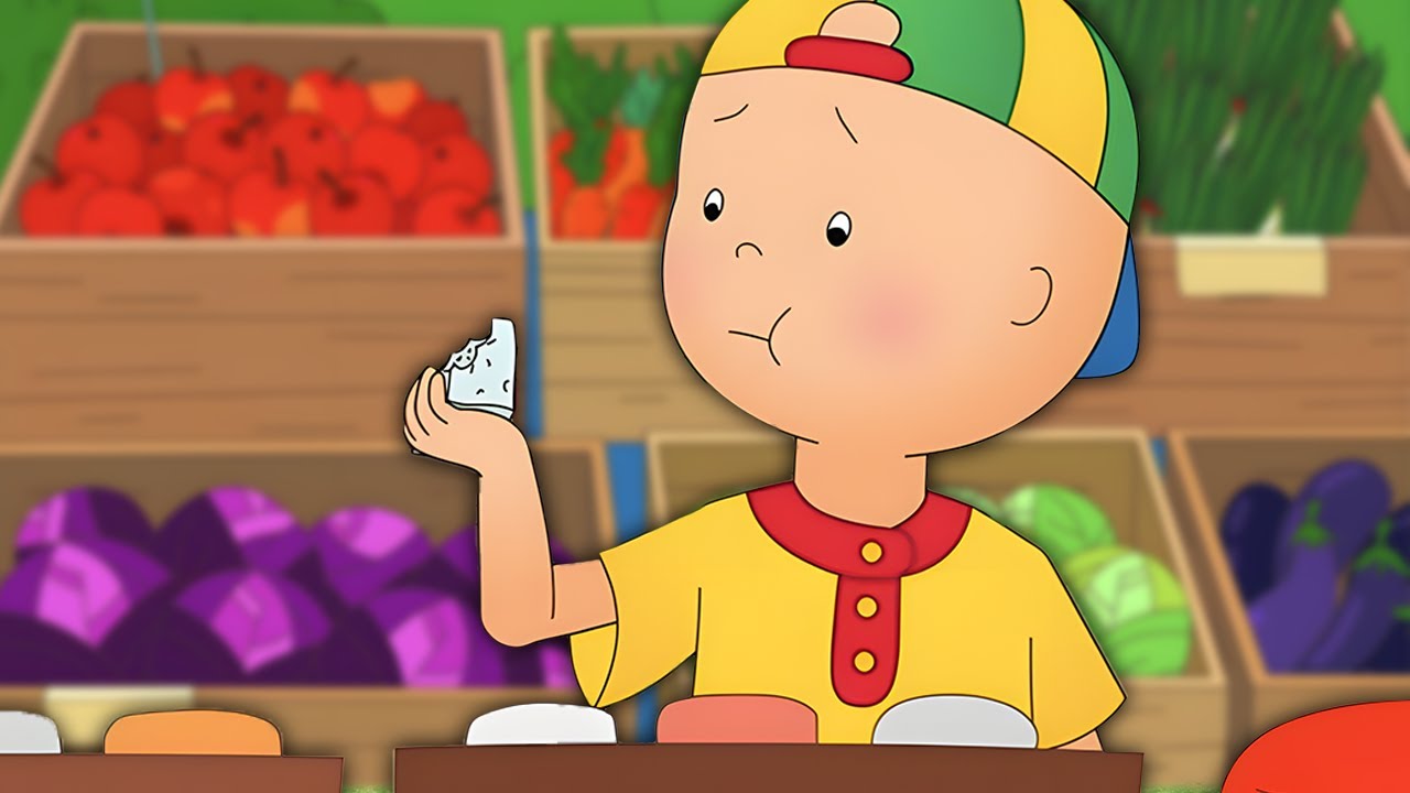 Caillou at the Farmers Market | Caillou Compilations - YouTube