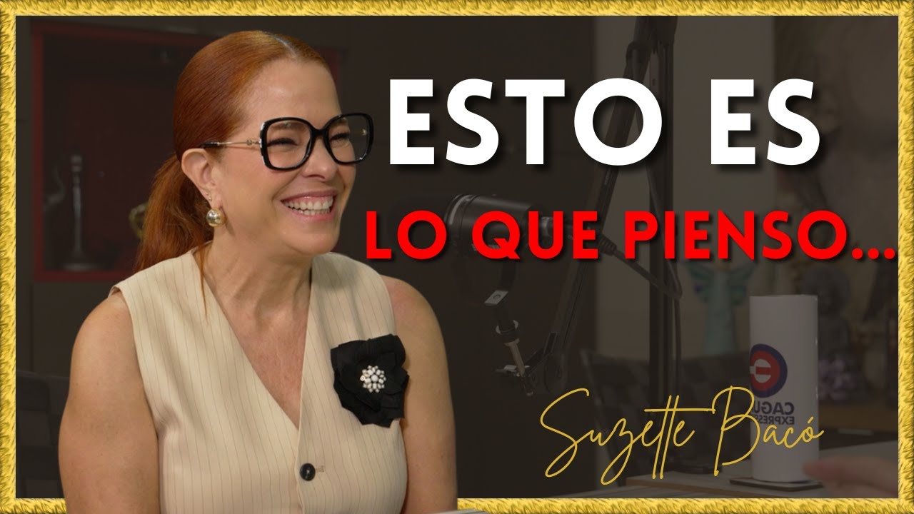 Suzette Bacó dijo ESTO sin saber que estábamos en VIVO - YouTube
