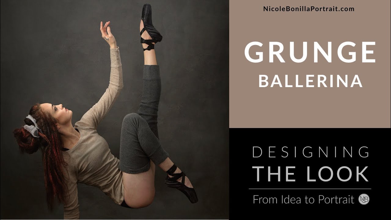 Grunge Deconstructed Ballerina Ballet Photoshoot - YouTube