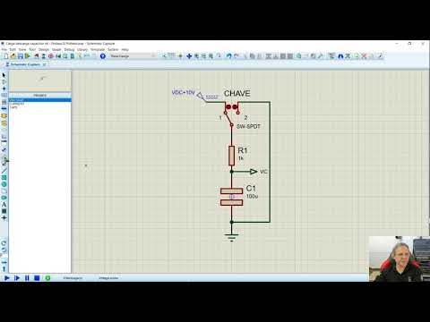 Capacitor: curva de carga e curva de descarga - parte2 - YouTube