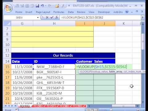 Excel Magic Trick # 155: VLOOKUP & TRIM function - YouTube