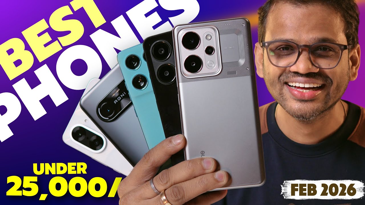 TOP 5 Best Phone Under 25000 - FEB 2026🔥 Best 5g Mobile Under 25000 ...