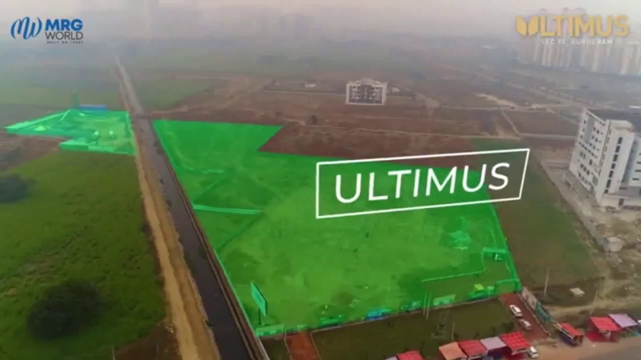 Mrg World Ultimus Sector 90 affordable housing drone road map gurgaon ...