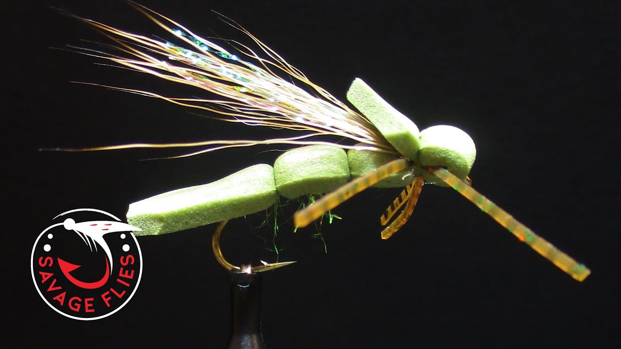 Fly Tying - The Flash Hopper Terrestrial Pattern with Matt O'Neal - YouTube