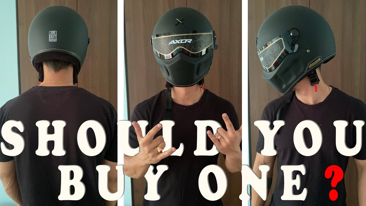 Axor Retro Dominator Helmet || Not A Review - YouTube
