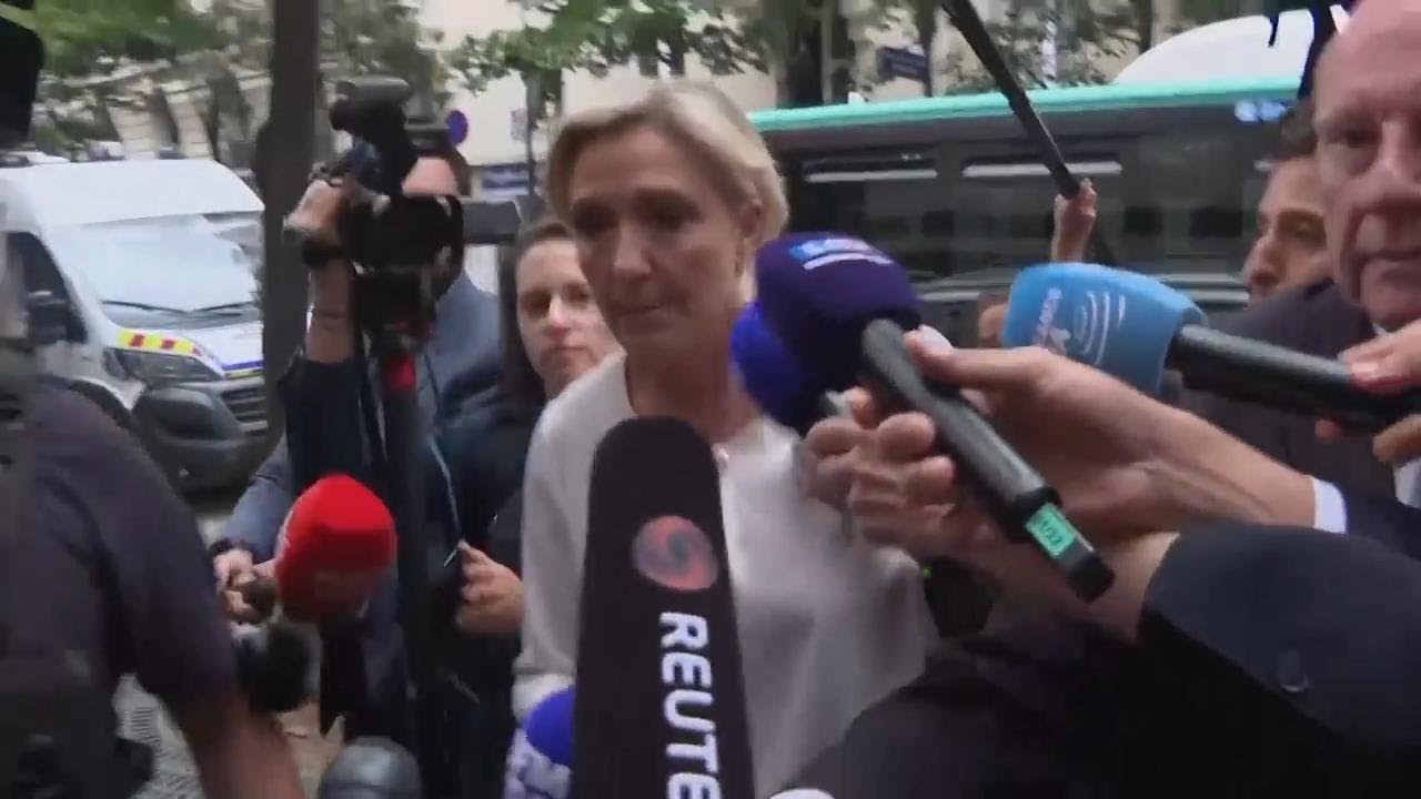 National rally leaders meet ahead of the 2nd round of France's ...