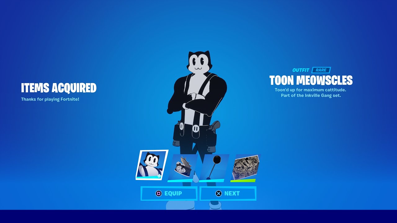 How To Get Toon Meowscles Skin For FREE! (Fortnite) - YouTube