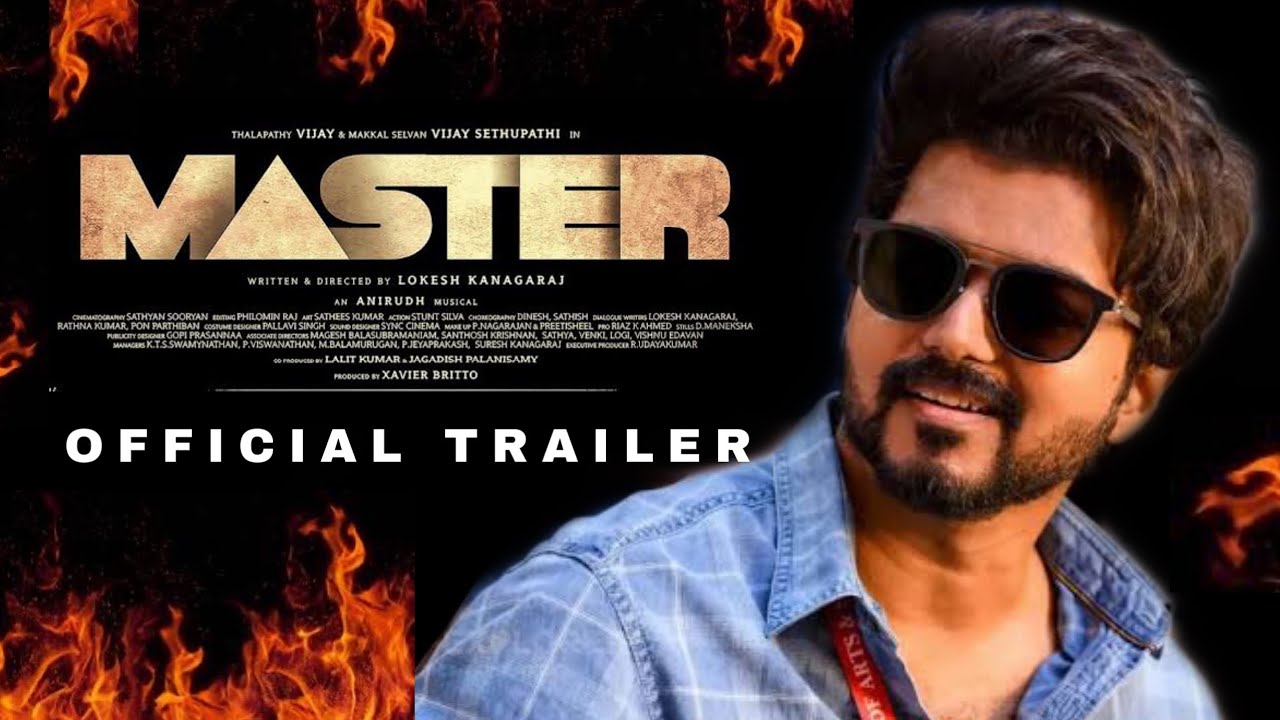 MASTER Official Trailer | Thalapathy | Vijay Sethupathi | Lokesh ...
