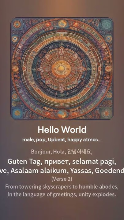 Hello World - YouTube