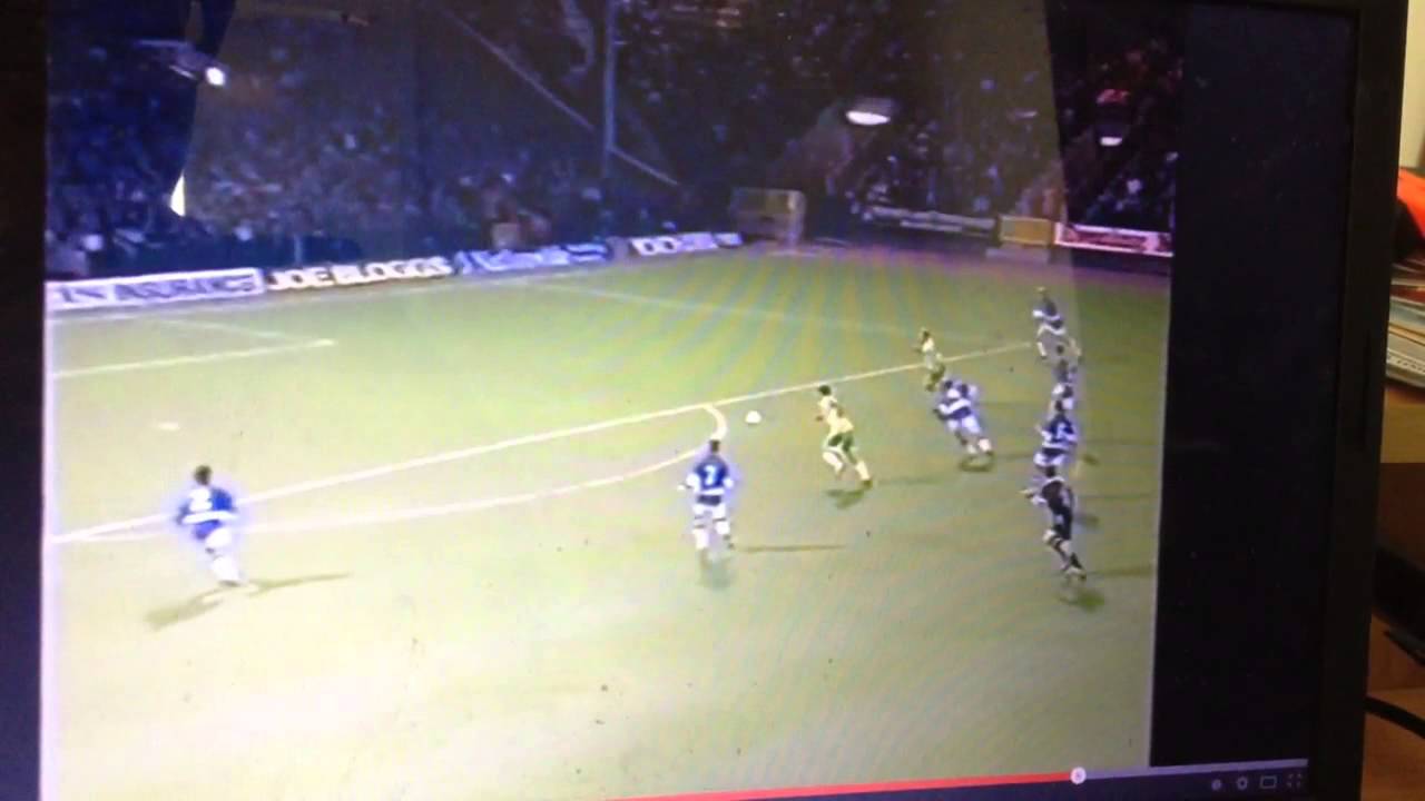 Andy Johnson scores for Norwich against Ipswich - YouTube