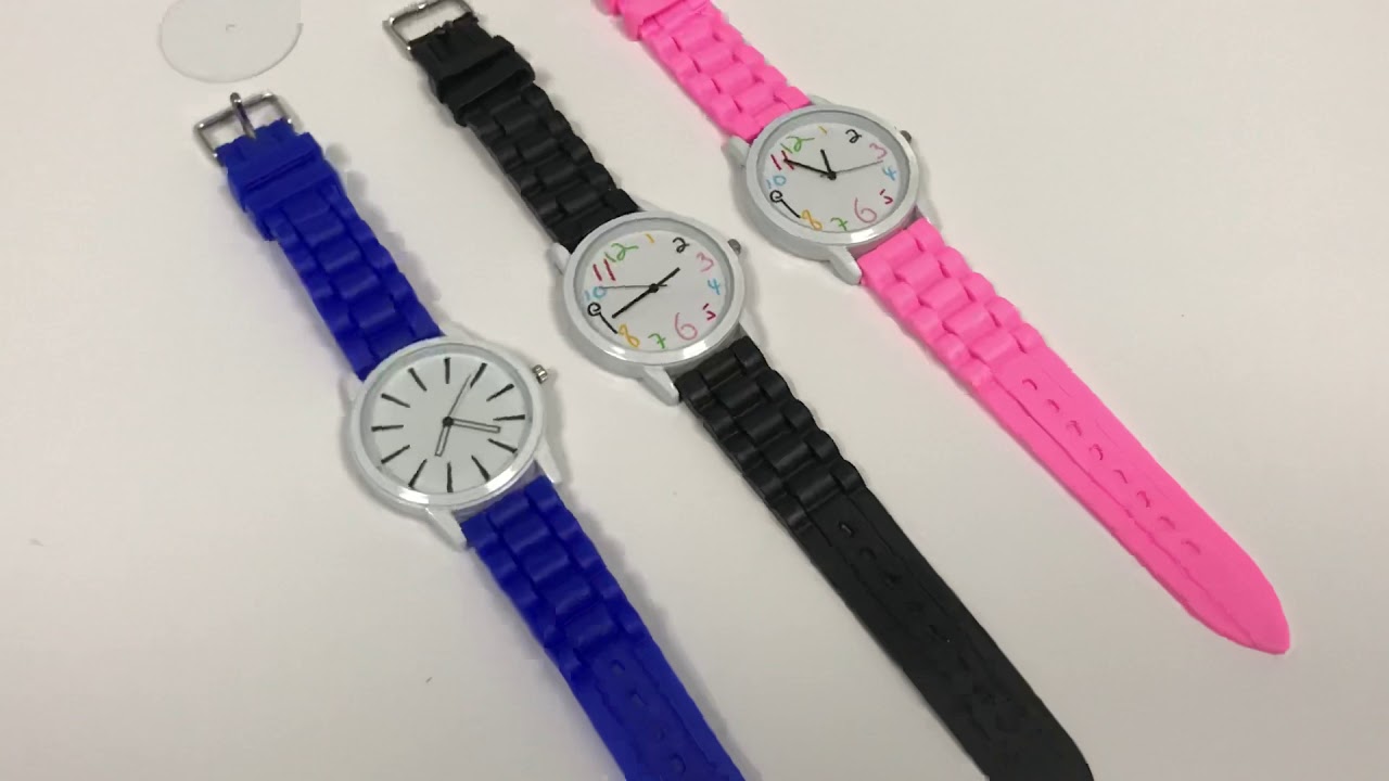 Sublimation Silicone Watch - YouTube