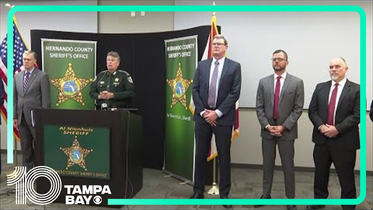 Hernando County authorities share details on murder-for-hire plot - YouTube