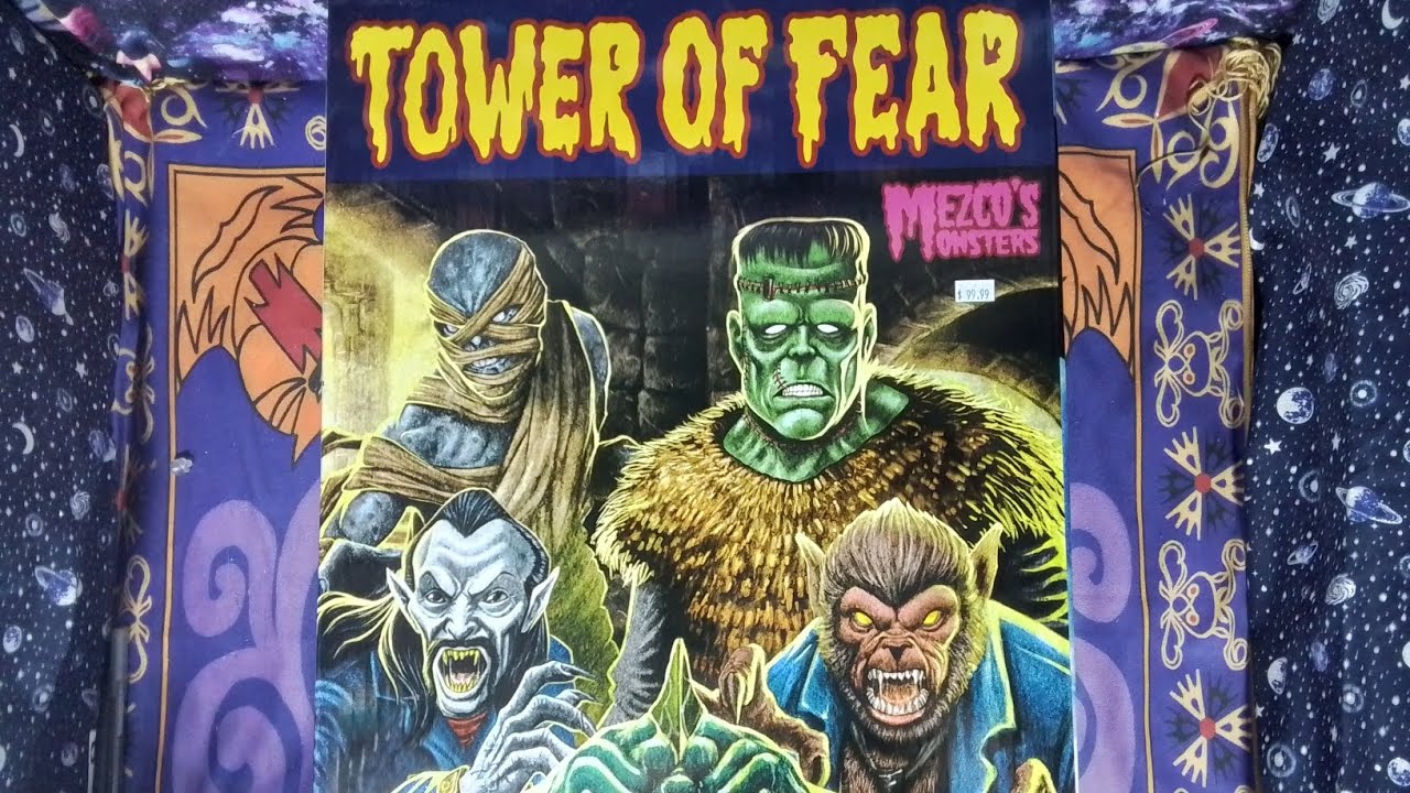 Mezco Monsters Tower of Fear Collection Review - YouTube