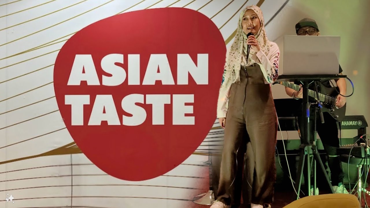 Asian Taste Restaurant, where I sang on stage for the first time ever ...