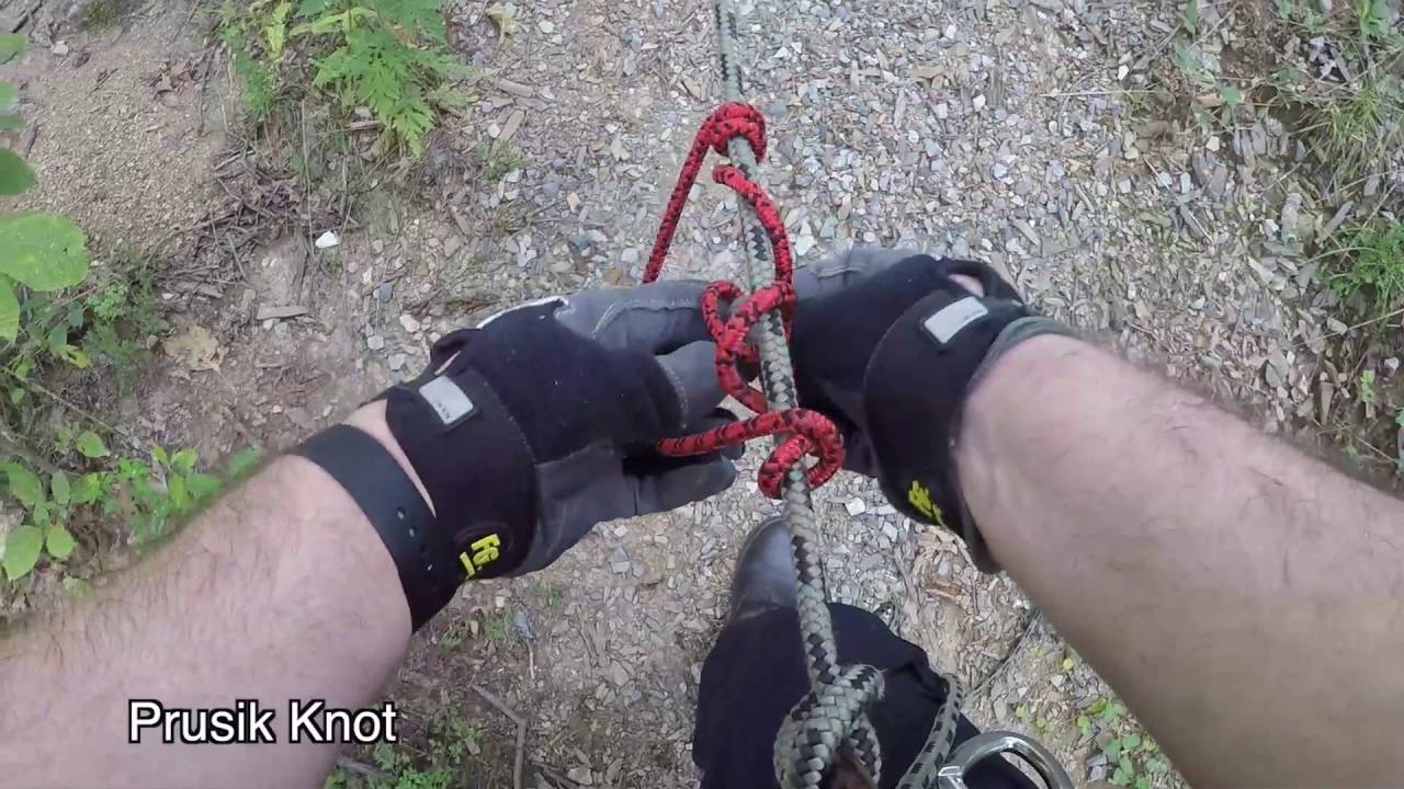 Anchors & Rappelling Practice - YouTube