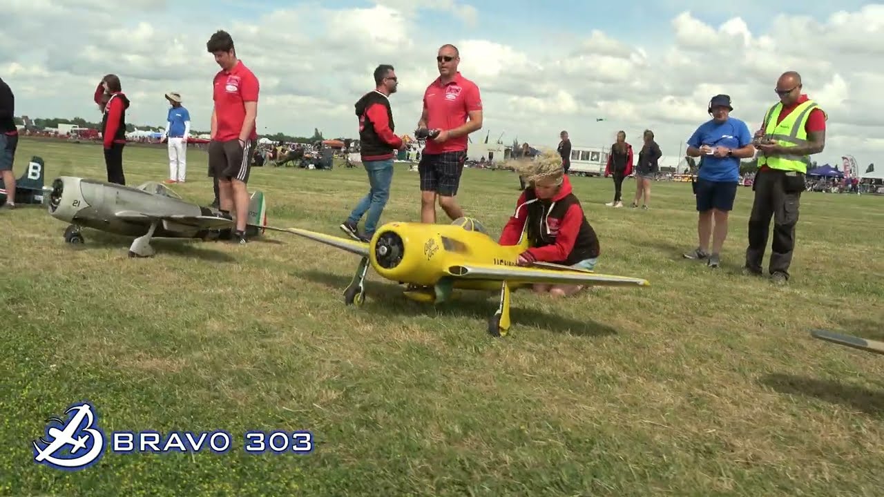 TJD Warbirds Pyro WAR RC Plane Bombing - Wings & Wheels RC Model ...