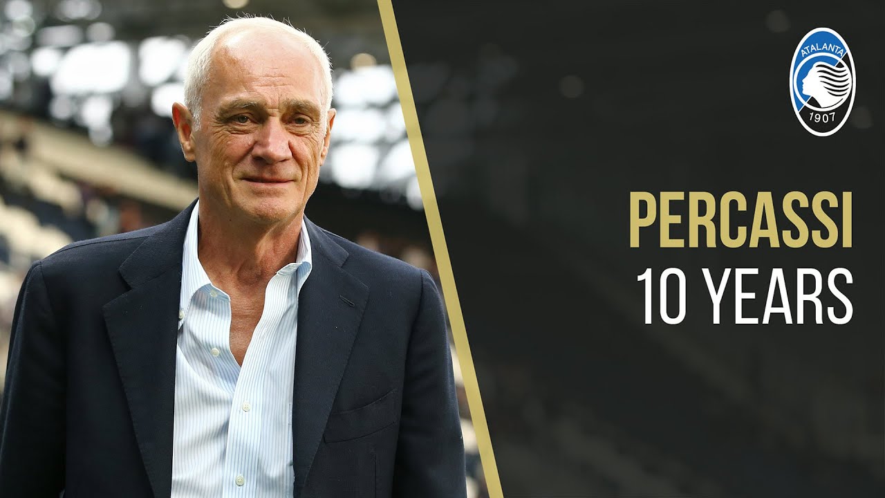 Antonio Percassi, in 10 anni dalla Serie B alla Champions League - YouTube