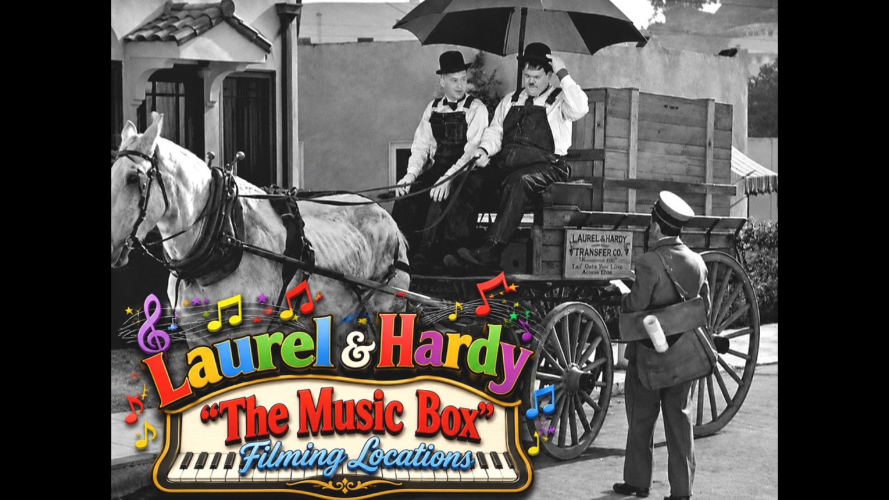 Movie Locations - Laurel and Hardy - The Music Box (YT) # ...
