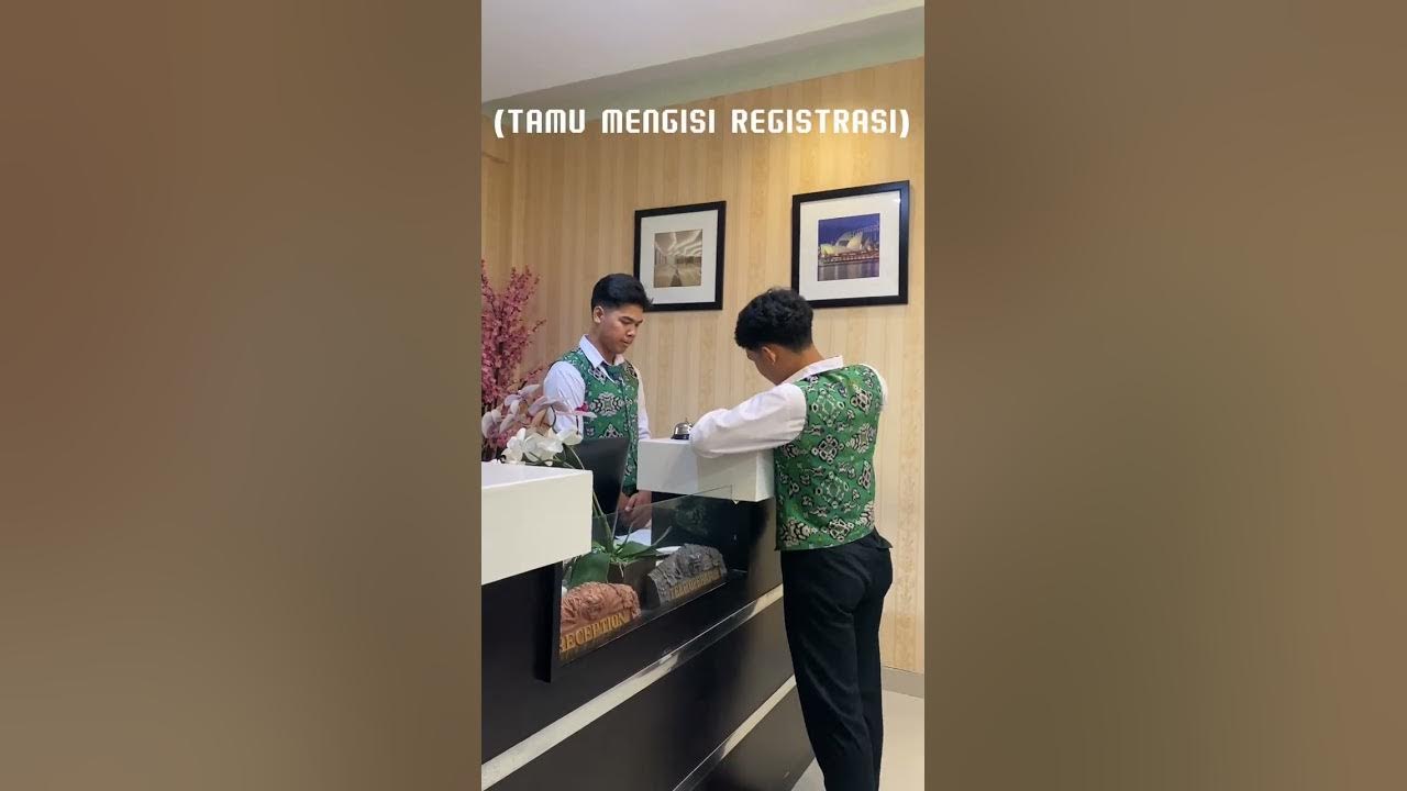 PROSEDUR HANDLE CHECK IN GUEST WITHOUT RESERVATION | TUGAS XIIP3 - YouTube