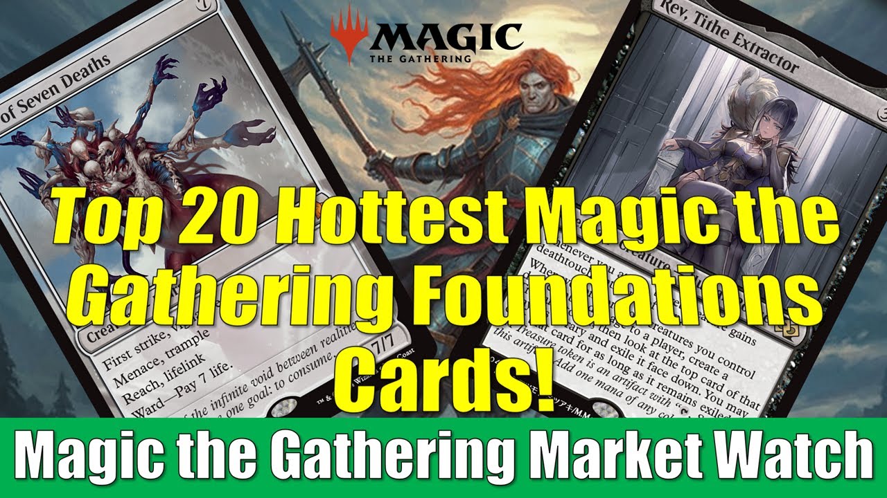 Top 20 Trending Magic the Gathering Foundations Cards on Release Weekend: Rev, Tithe Extractor ...
